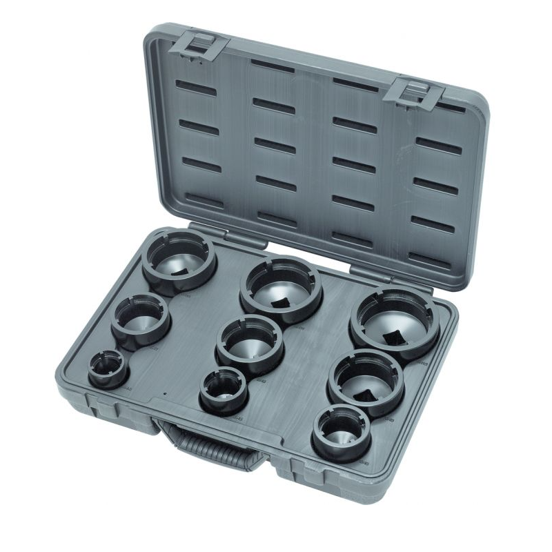 KSTOOLS : Coffret de douilles à ergots pour écrous de moyeux - SBCI