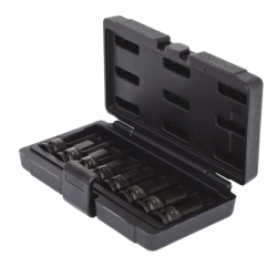 KSTOOLS : Coffret de douilles longues à chocs TORX® 1/2" 8 pcs - SBCI