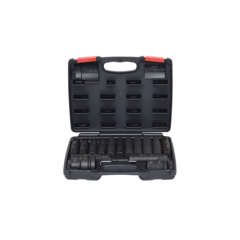 KSTOOLS : Coffret de douilles et embouts longs à chocs 15 pcs - SBCI