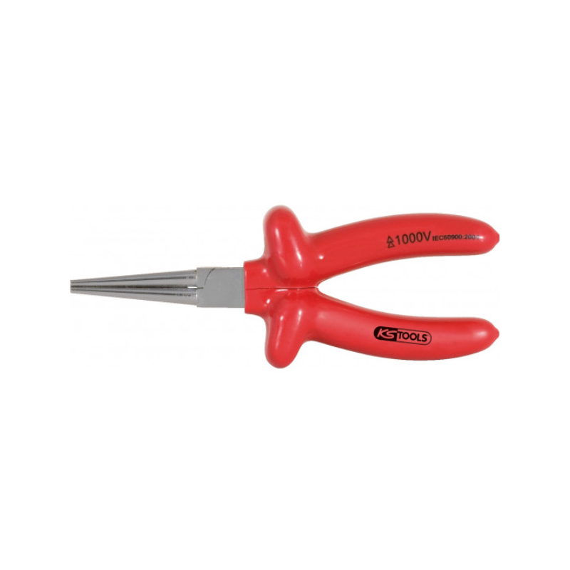 KSTOOLS : Pince à bec rond isolée L.160 mm - SBCI