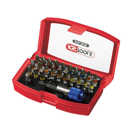 918.3030 : Jeu d'embouts de vissage à code couleur