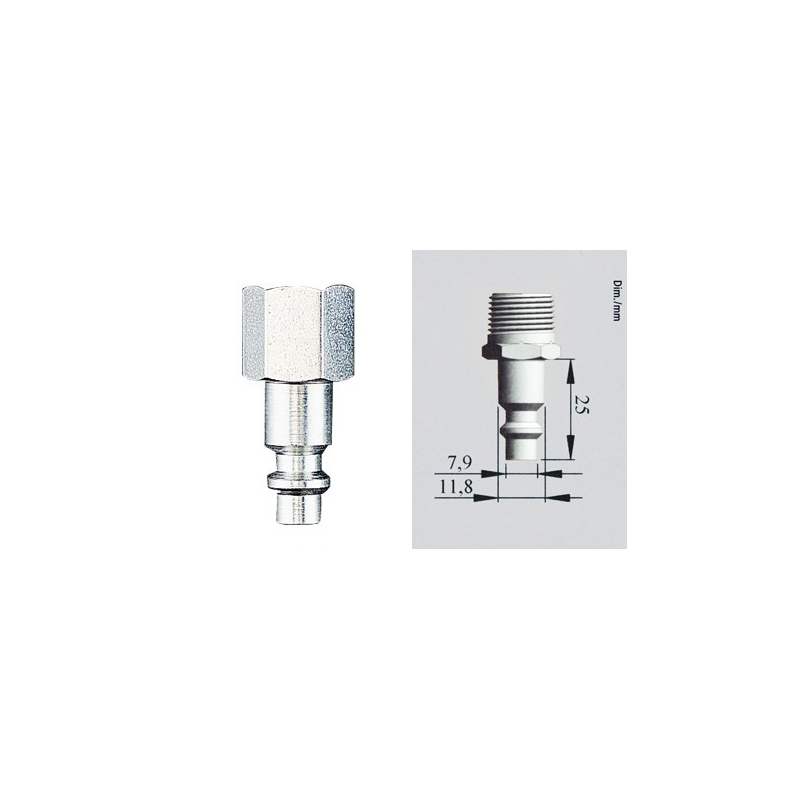 CEDREY : Embout rapide fileté femelle 1/4" - SBCI