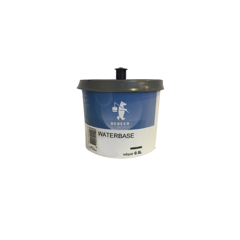 WaterBase Série 900 Rouge Moyen Transparent 0.5L Debeer