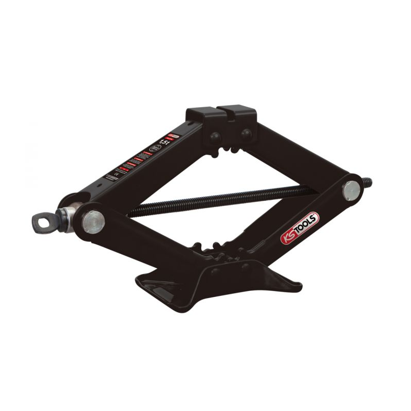 Cric pantographe stable et polyvalent 1,5 t Kstools
