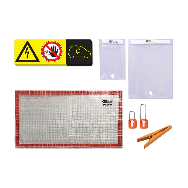 Kit de consignation pour véhicules électriques ou hybrides KS TOOLS