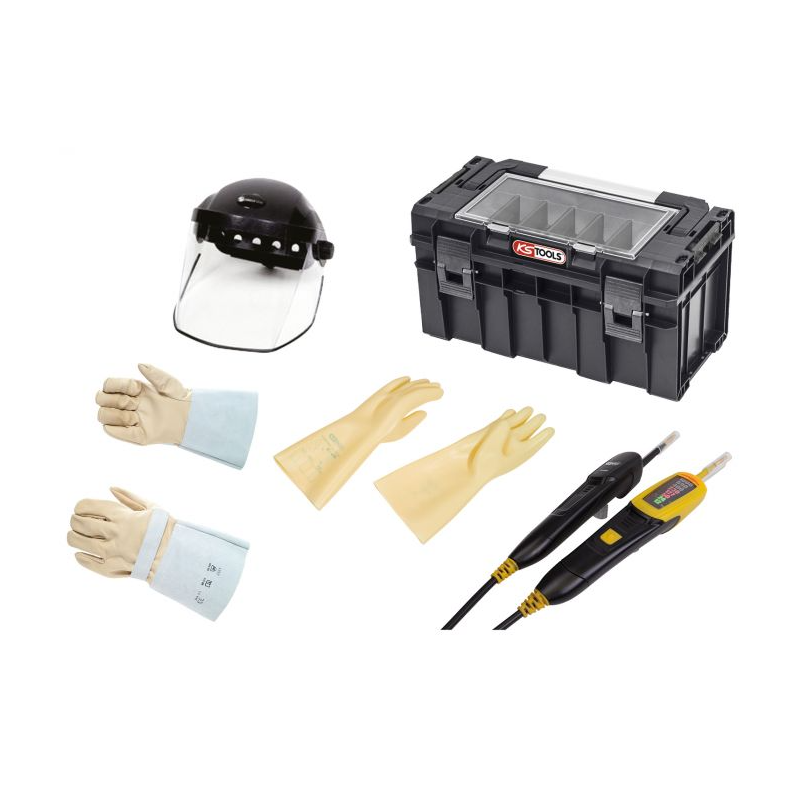 Kit EPI intervention sur véhicules électriques ou hybrides KS TOOLS